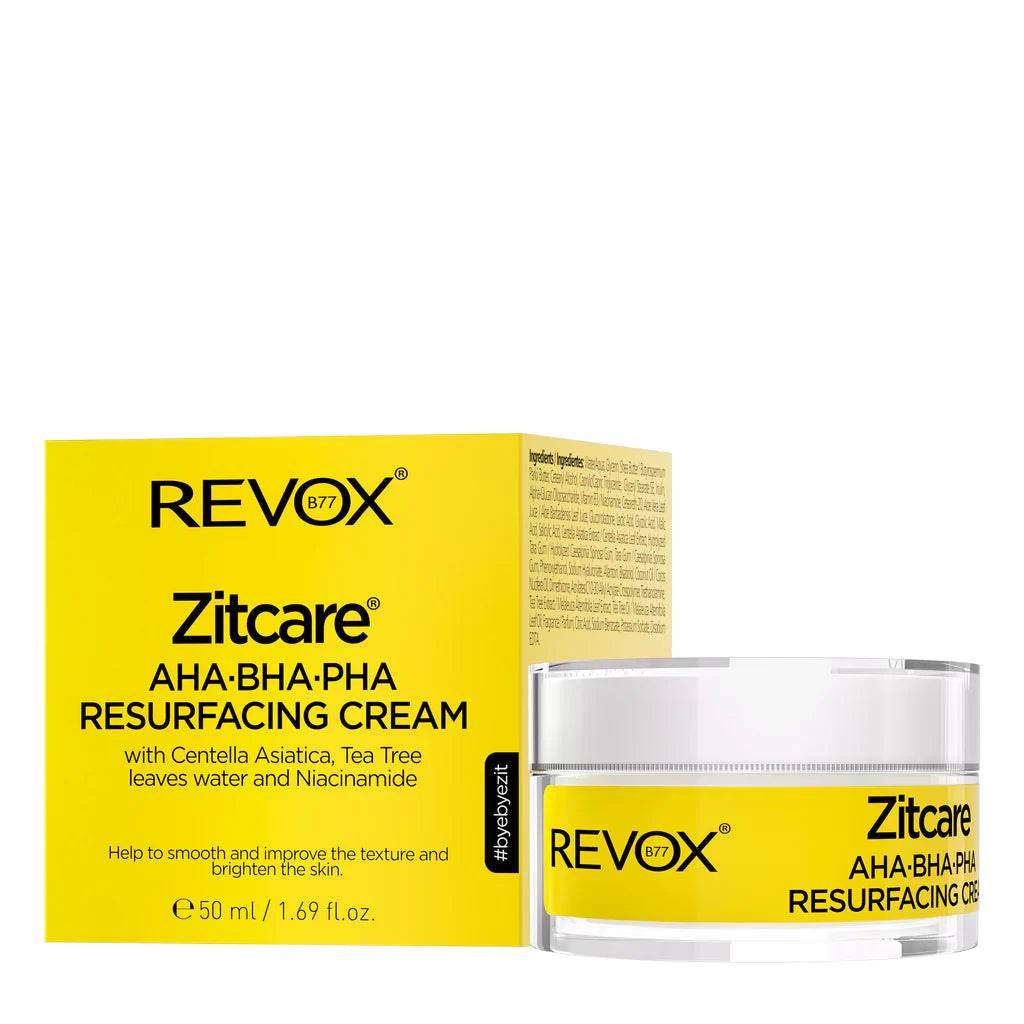 Revox Zitcare AHA.BHA.PHA Crème Resurfaçante – 50ml | Global para ...